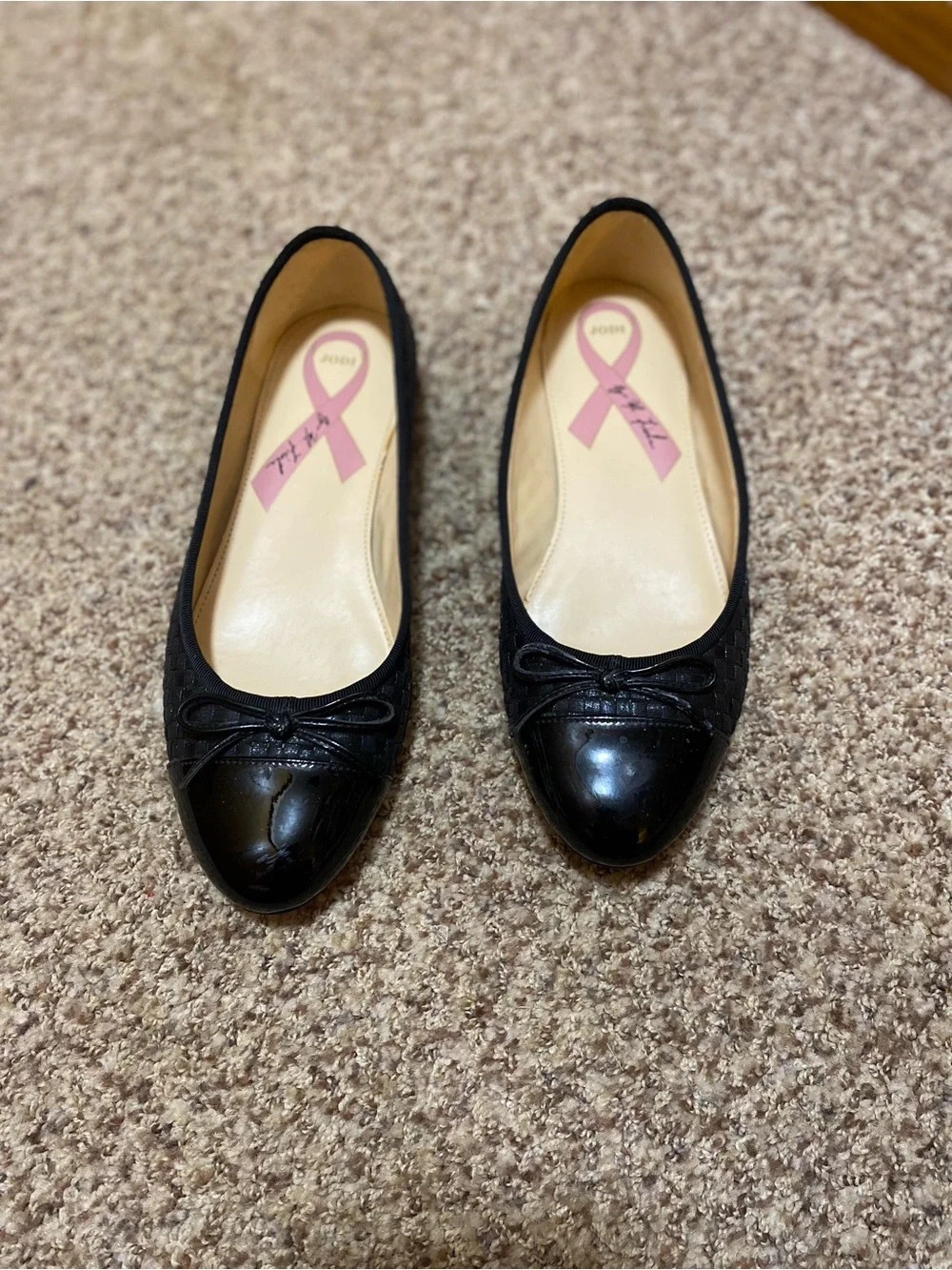Marc Fisher | Shoes | Marc Fisher Jodi Classic Black Weave Ballet Flats ...